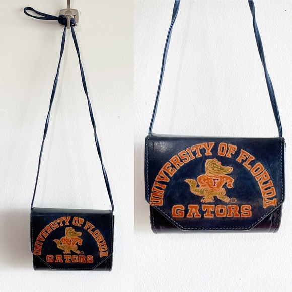 University of Florida | Bags | Vintage University Of Florida Uf Leather ...